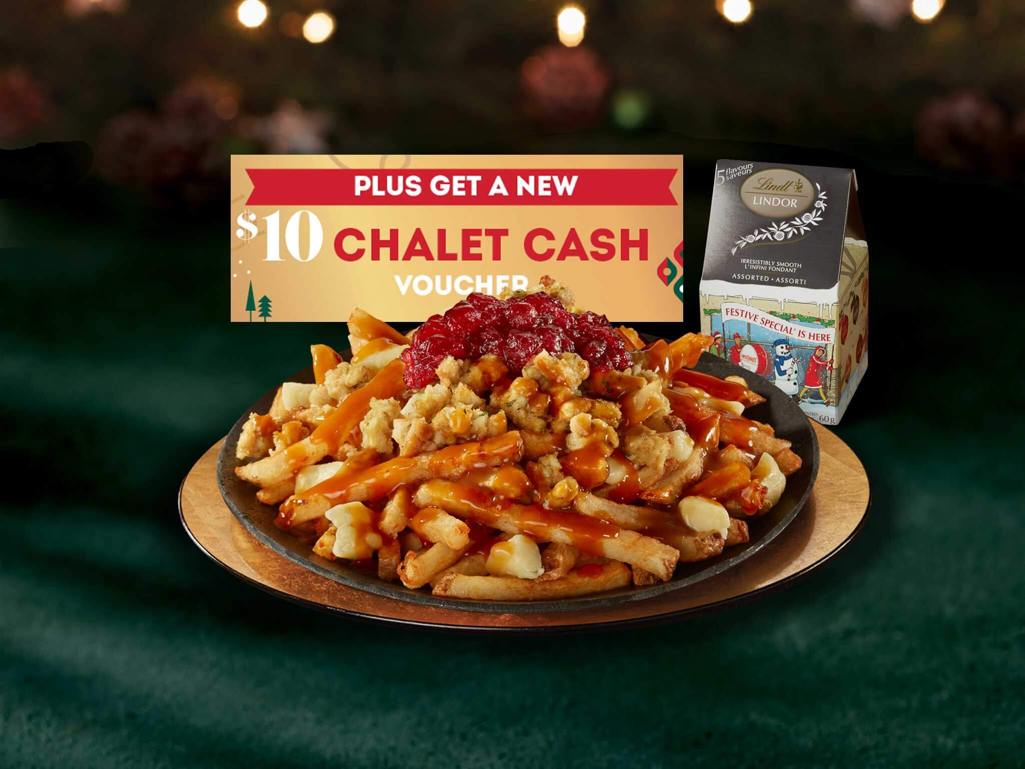 Swiss Chalet Give A Gift
