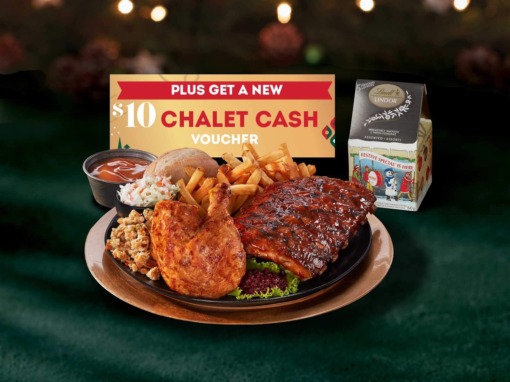 Swiss Chalet Give A Gift