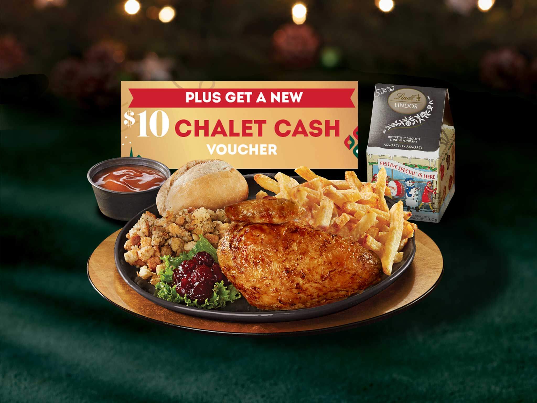 Swiss Chalet Give A Gift